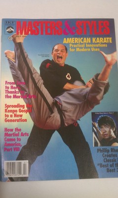Inside Karate Special Issue MASTERS & STYLES Magazine Phillip Rhee July ...