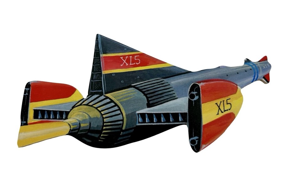Fireball XL5 Cake Topper - Fireball XL5 Cake Decoration - WT89-CT | eBay UK