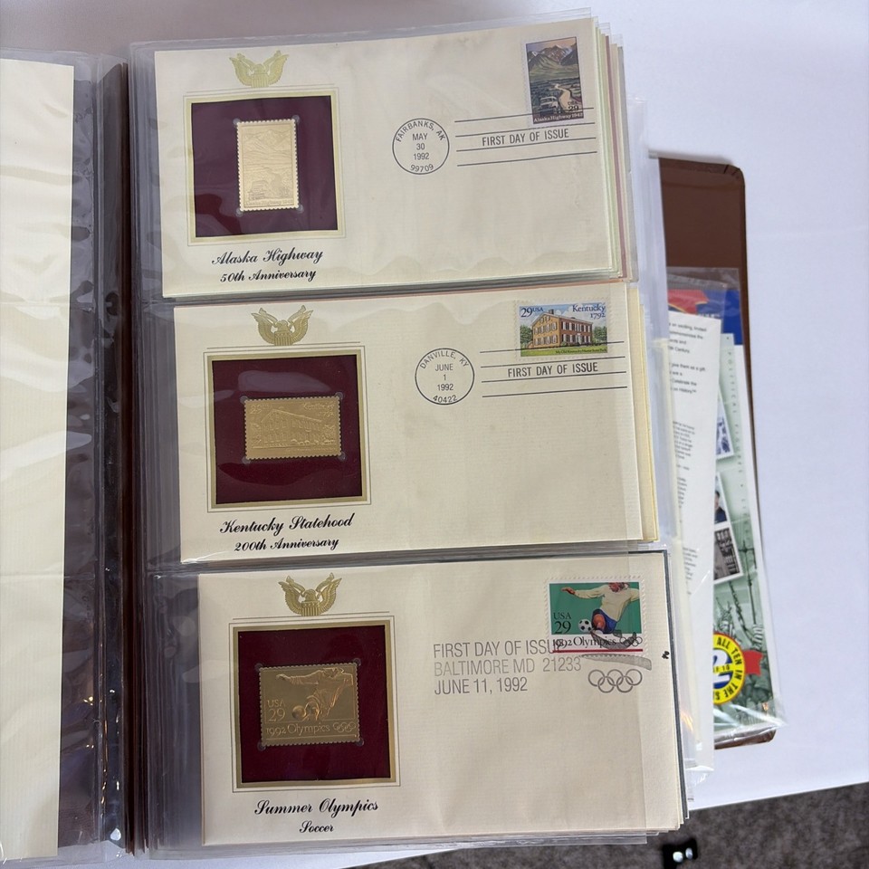 Stamps 22k Gold Replica Stamp of the United States Collectible Stamps ...