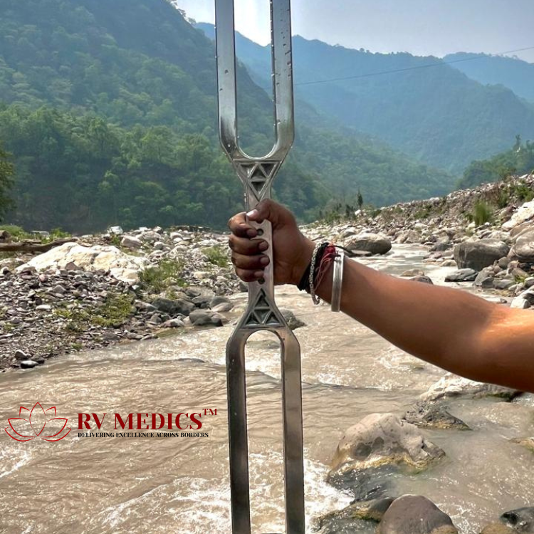 DNA KEY Giant Tuning Fork™ | Dual Frequency F 342Hz & C 512Hz | Big ...