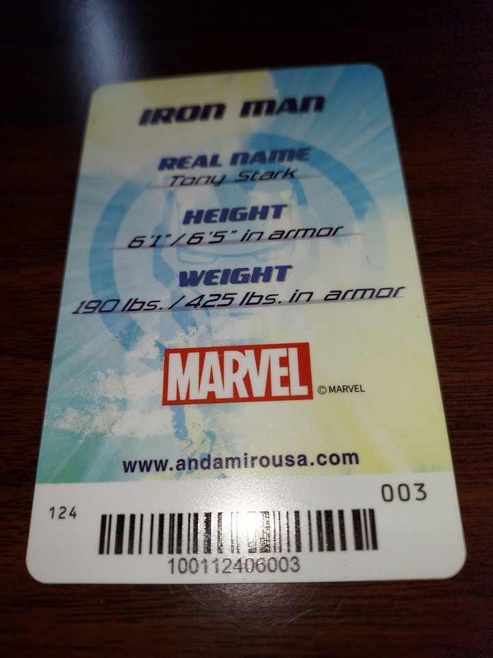 Marvel Avengers Iron Man Arcade Coin Pusher Plastic Collectible Trading ...
