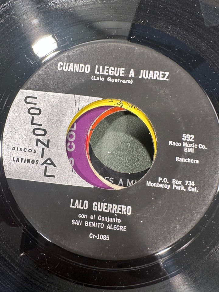 Latin 45 Colonial Dueto Lalo Guerrero Mimi Reyes El Celoso Llegue A ...