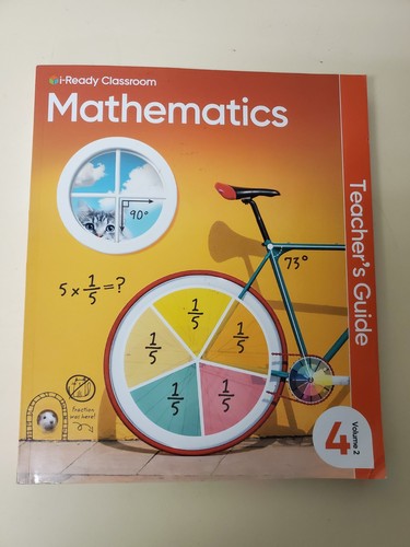 i-Ready Classroom 4th Grade Mathematics Teachers Guide 2024 | eBay