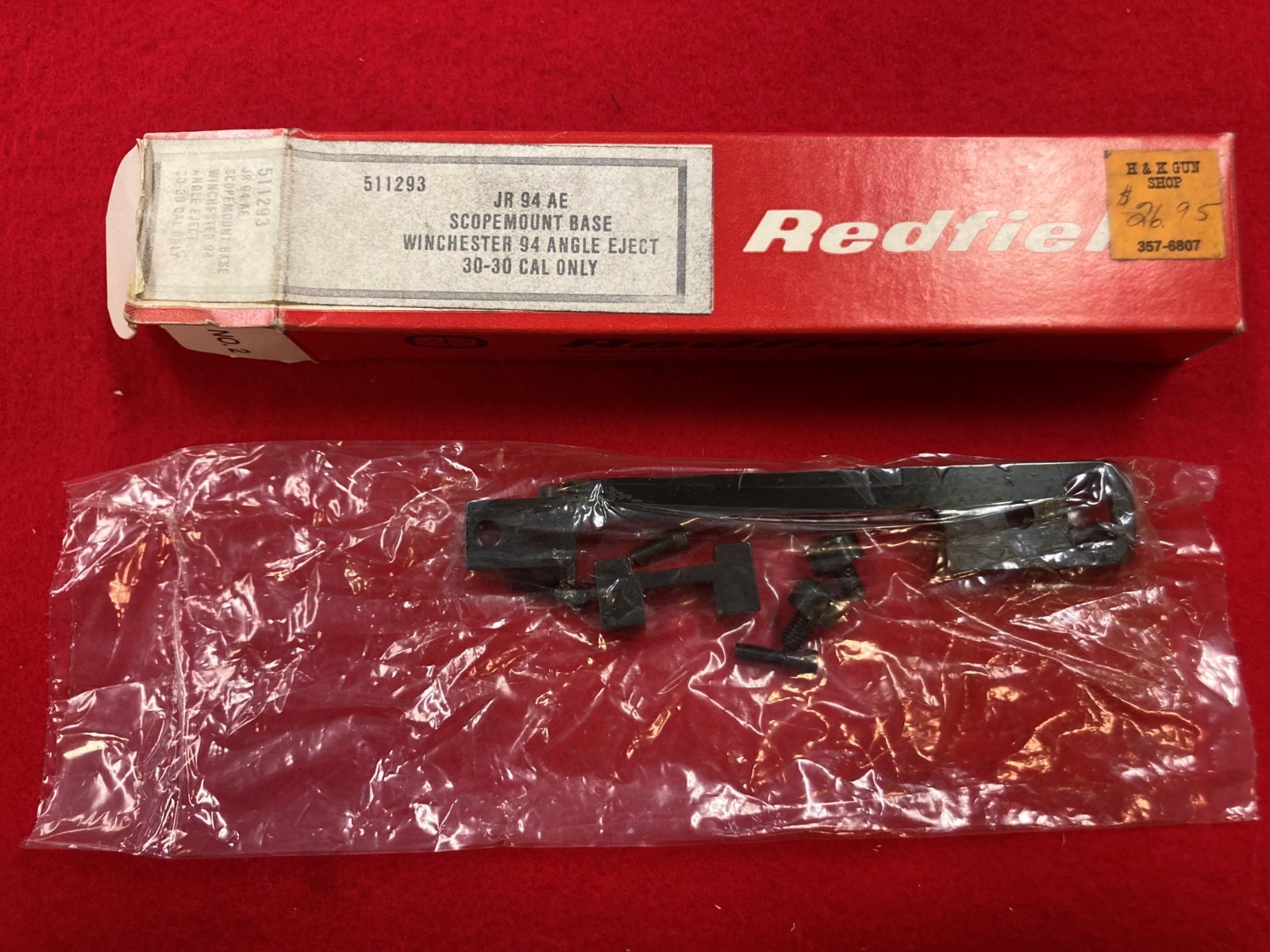 Redfield 511293 JR 94 AE Scope Mount Base Winchester 94 Angle Eject, 30 ...