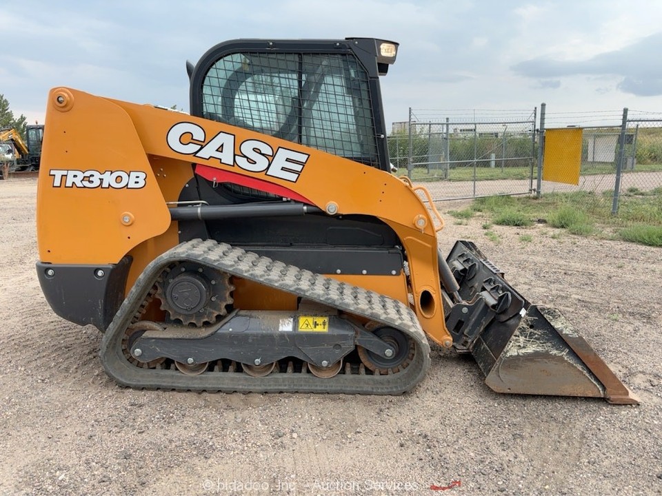 2022 Case TR310B Skid Steer Track Loader Crawler Aux Hydraulics Bucket ...