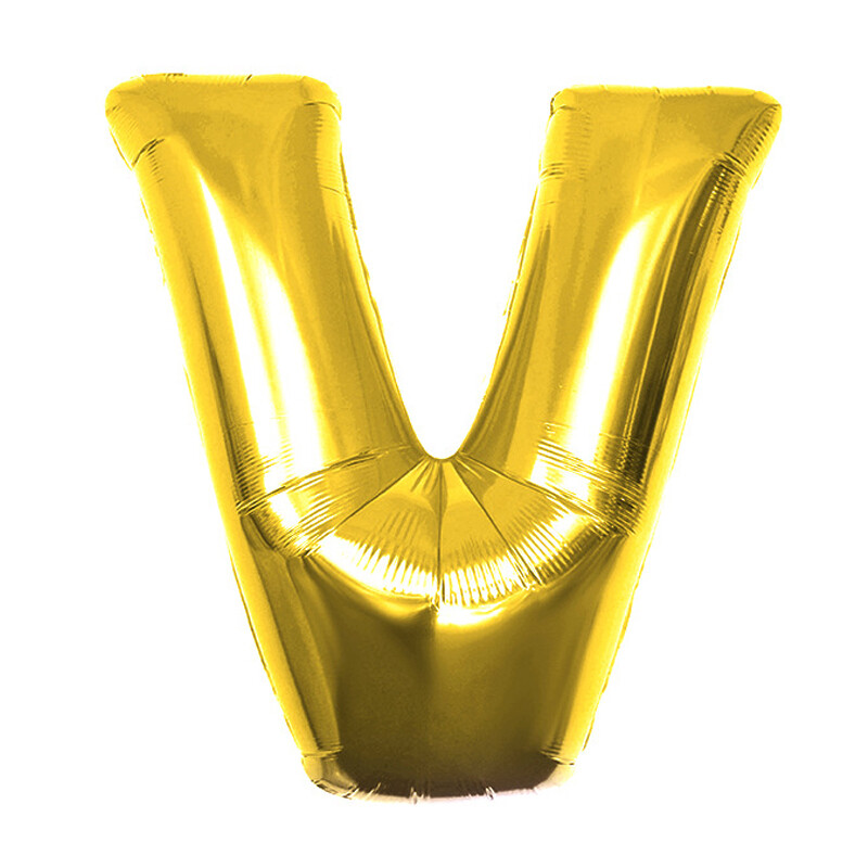 16" 40" Inch Gold Number Alphabet A-Z Letters Balloons Birthday Baby ...