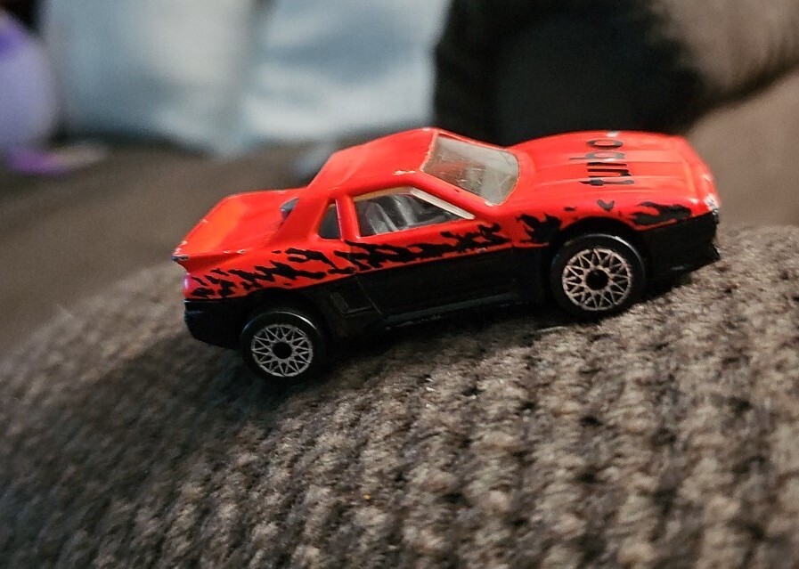 Matchbox Pontiac Fiero Turbo Vintage 1985 Florescent | eBay