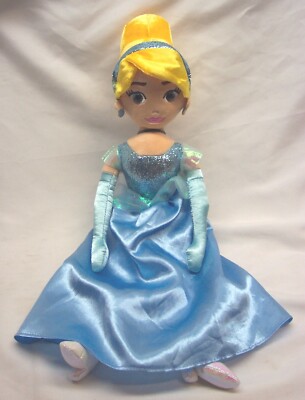 Walt Disney Princess TY Sparkle CINDERELLA 17" Plush STUFFED ANIMAL ...