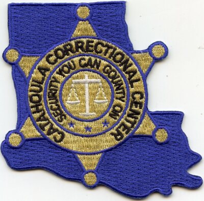 CATAHOULA LOUISIANA state shape shaped DOC CORRECTIONS sheriff police ...
