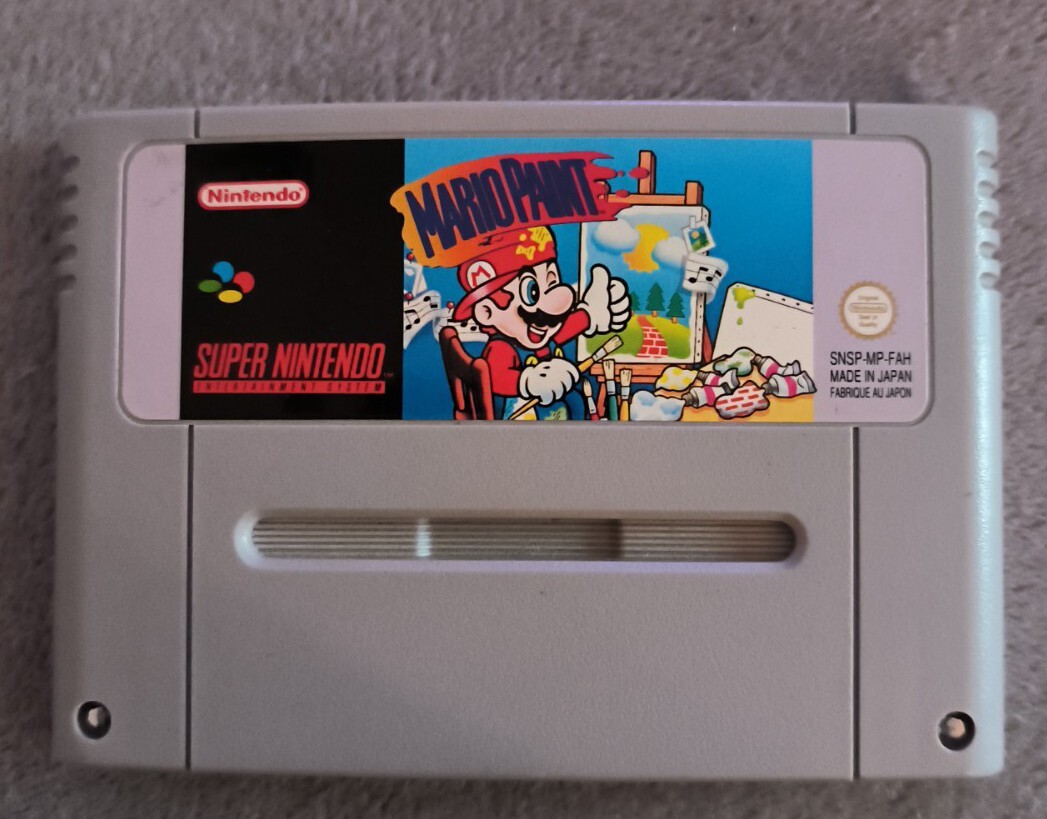 Mario Paint Super Nintendo - Prix - Photo - Présentation