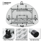 10 Pack White[5 FT FOLDING ROUND TABLE]Party Portable Camping Picnic ...