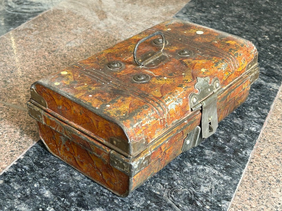 OLD VINTAGE UNIQUE PRICE.BROS CO. RMINCHAM RUSTIC IRON LOCK SYSTEM ...