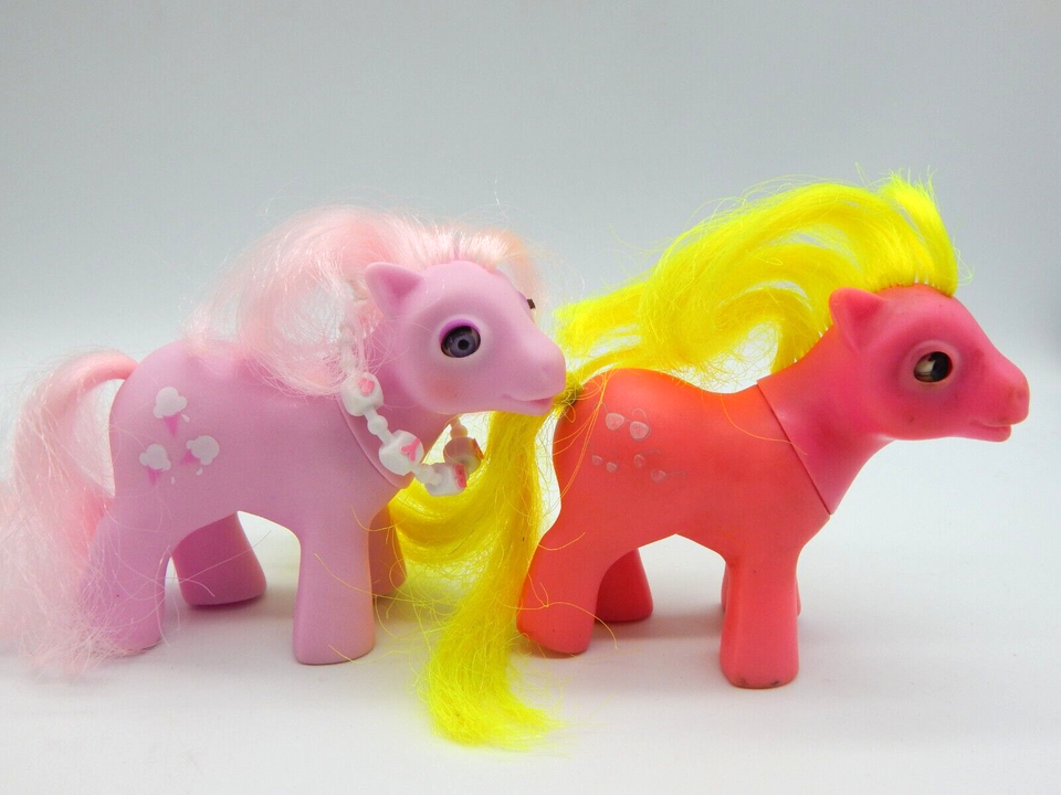 VTG Lot of 15 Hasbro Generation 1 - MLP My Little Pony G1 BABY Ponies ...