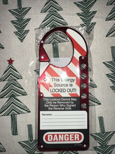 METAL Master Lock 427 étiqueté verrouillage étiquette hasp snap ...