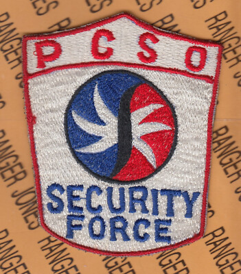 Philippine Police Presidental PCSO Security Force ~4.25" patch c/e B | eBay