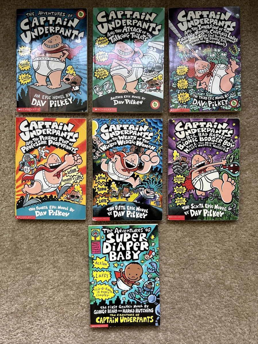 Captain Underpants All Books In Order
