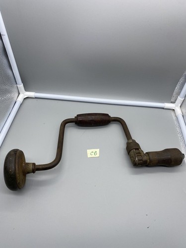 Vintage 10" Sweep Hand Bit Brace Drill. Ready to Use Made In USA | eBay
