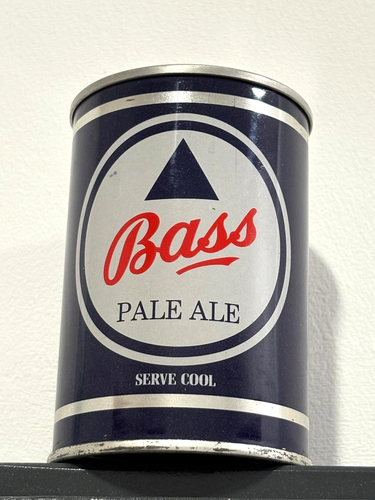 Bass Pale Ale Beer Can, Empty 9 2/3 oz. Pull Tab can from Bass ...