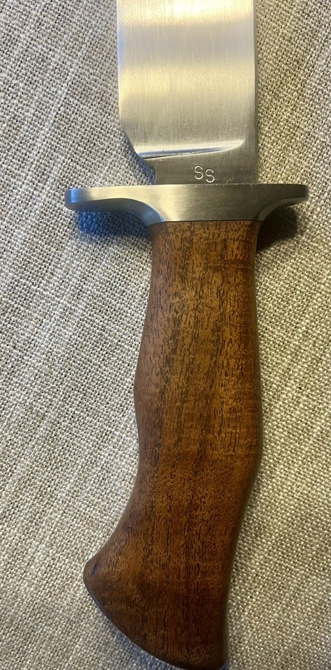 Sam Stoner Custom Bowie Knife W/Sheath Amish Knife Maker Kentucky | eBay