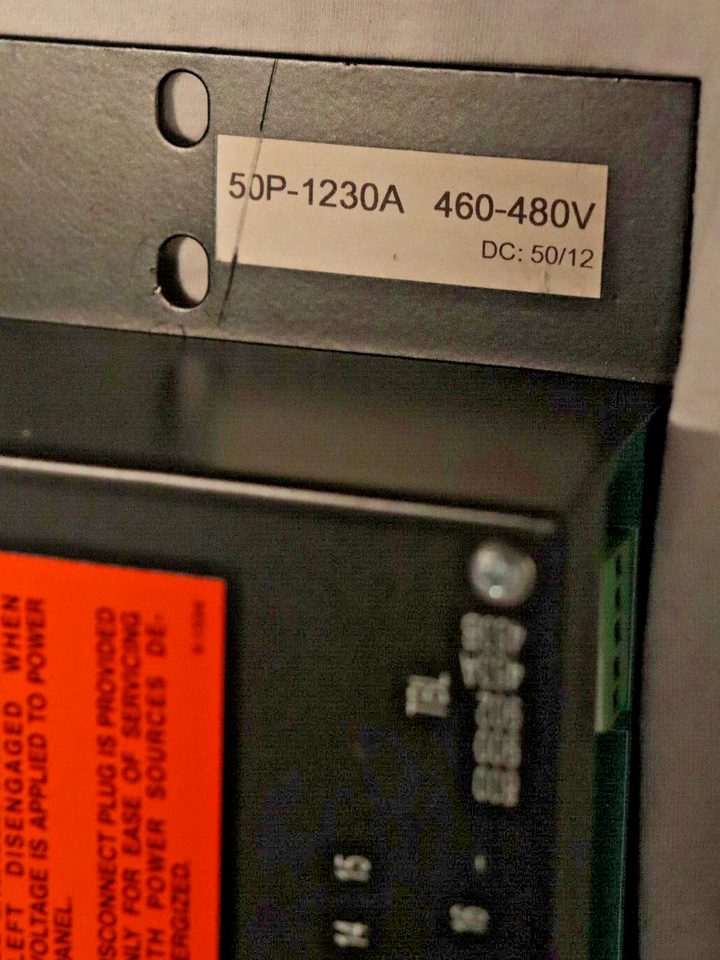 50P-1230A GE Zenith CPS Box 150039807 MX150/250 ATS Controller 480V 50P ...