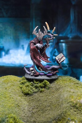 Hand Painted The Crimson Herald #44020 reapers bones black | eBay