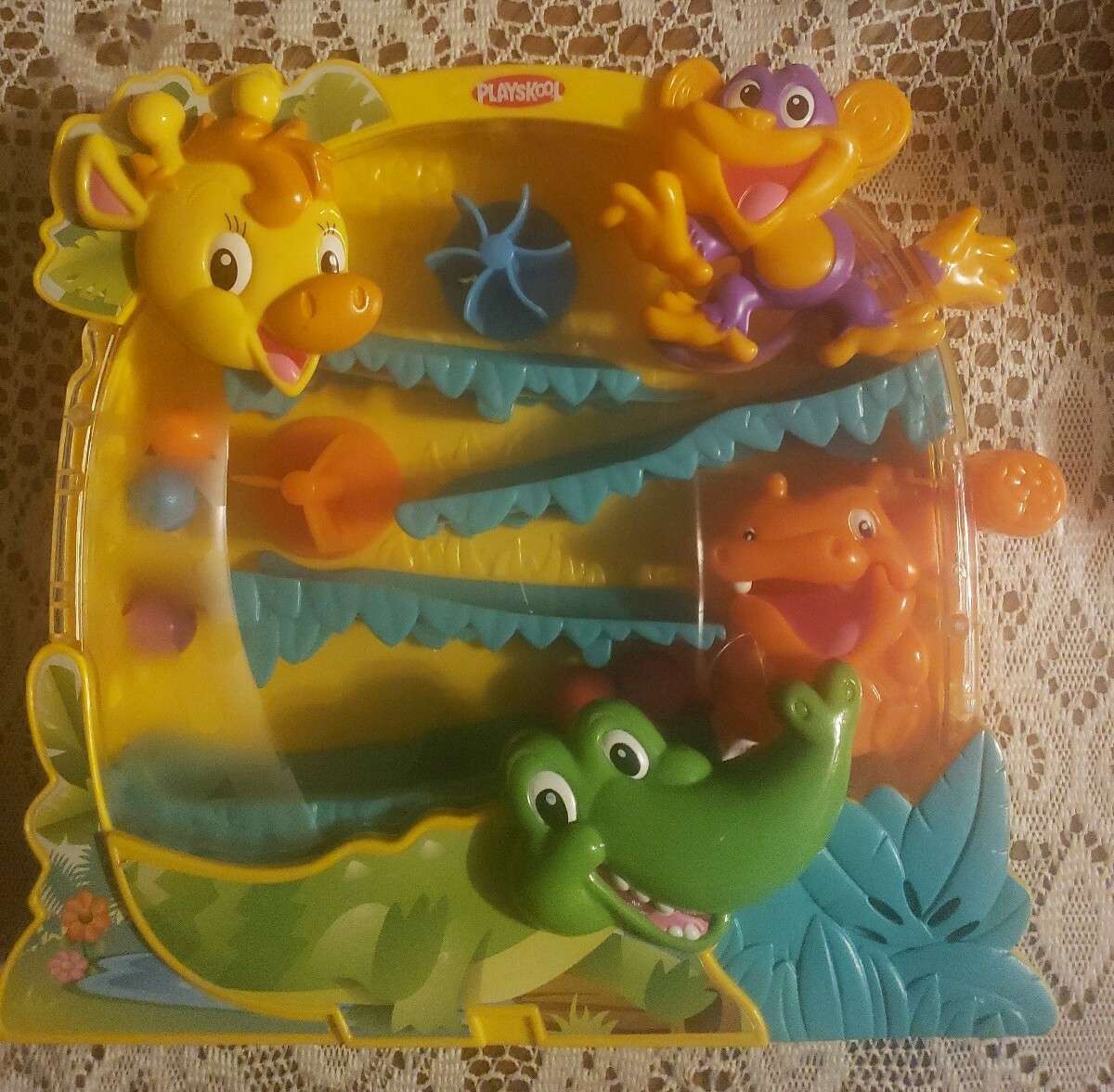 playskool toddler toy maze/pinball with sound animals - really cute | eBay