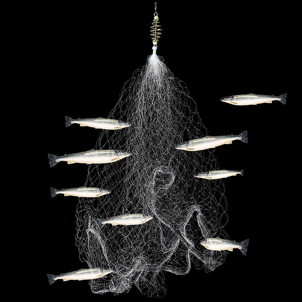 Shoal Fishing Net Mesh Fishing Connector Fishing Tools Fishnet (8 ...