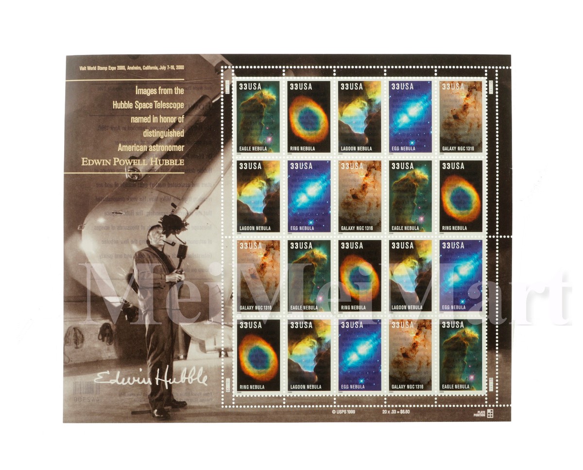 Postage Stamp Edwin Powell Hubble Amazon.com: 2000 Hubble Telescope