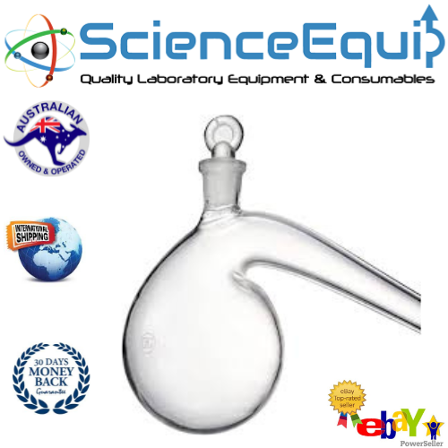 Distillation Retort Flask Borosilicate Glass 24/29 joint -Size 500ml ...