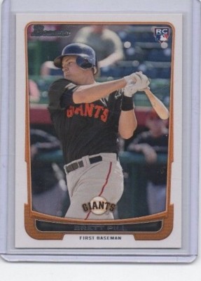 Brett Pill RC Rookie Card San Francisco Giants Bowman | eBay