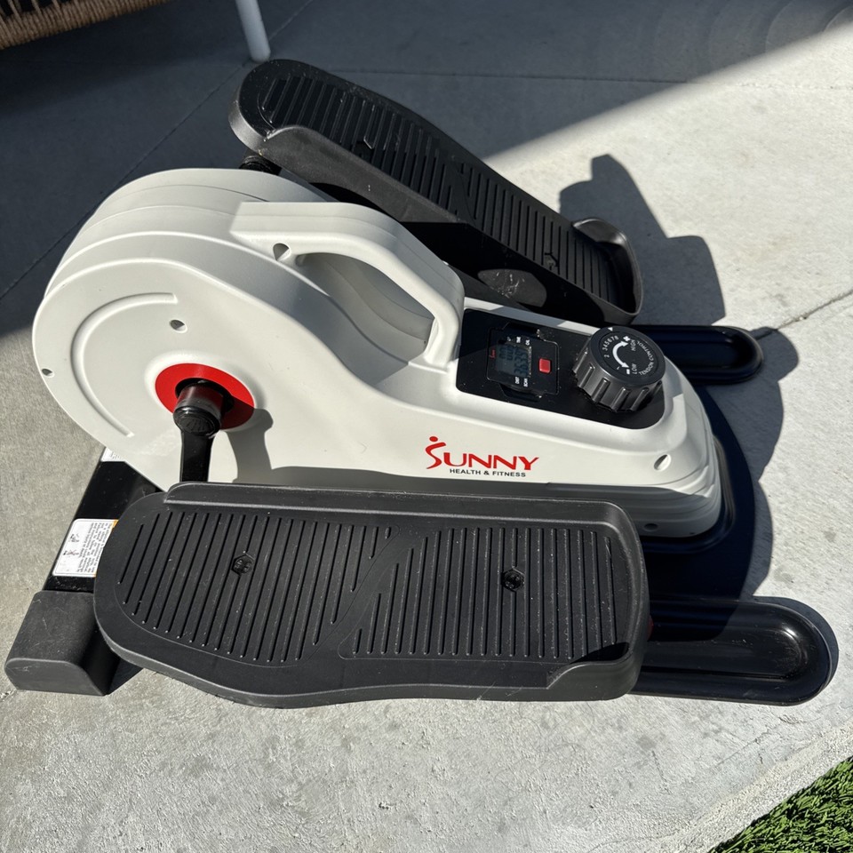 Sunny SF-E3872 Magnetic Under Desk Elliptical Fitness Peddler Exerciser ...