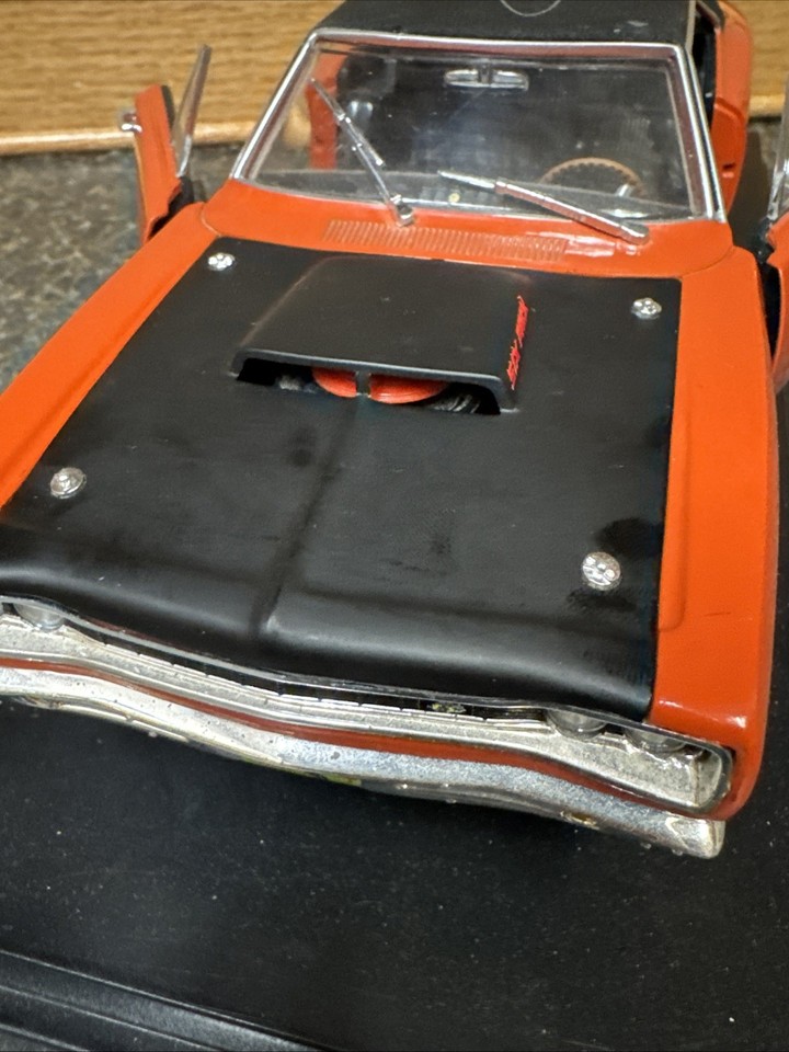 Autographed !!🔥John Force 1970 DODGE SUPER BEE GO MANGO ORANGE CLEAN | eBay