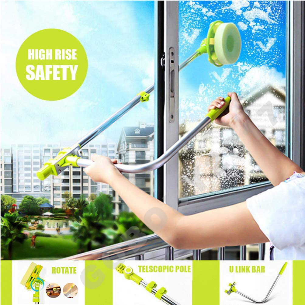 Multifunction Telescopic Window Cleaner Wiper Blade Window Cleaning ...
