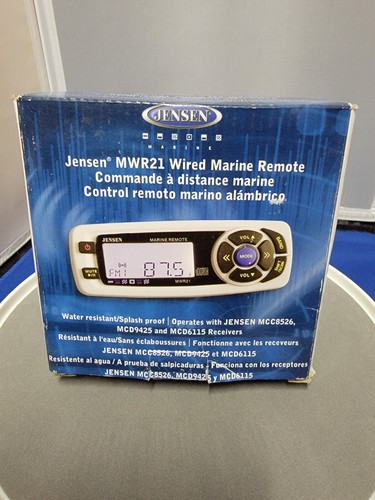Jensen "MWR21" Wired Marine Remote Control... NOS | eBay