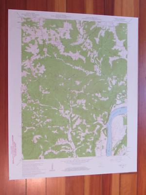 Derby Indiana 1959 Original Vintage USGS Topo Map | eBay