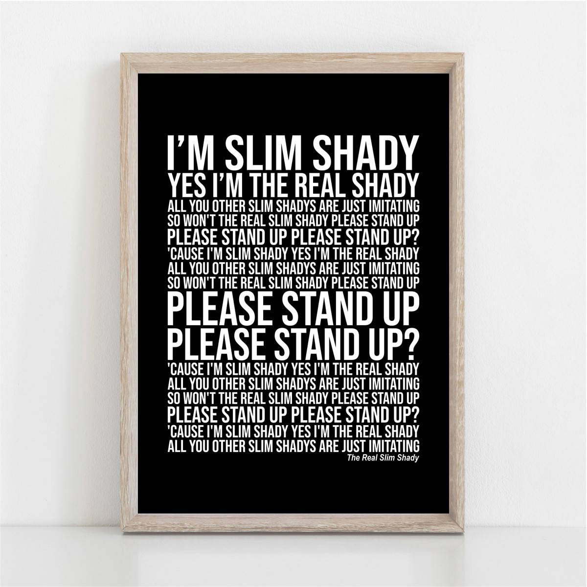 The Real Slim Shady Lyrics