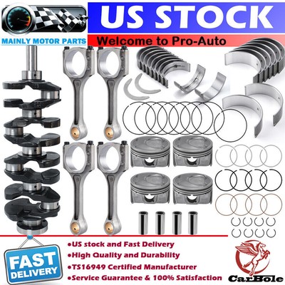 G4KJ 2.4L Engine Rebuild Overhaul Kit For Hyundai Tucson Kia Optima ...