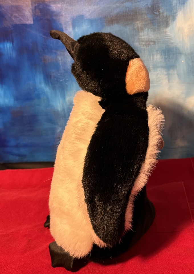 Folkmanis Folktails Emperor Penguin Plush Full Body Hand Puppet 14 ...