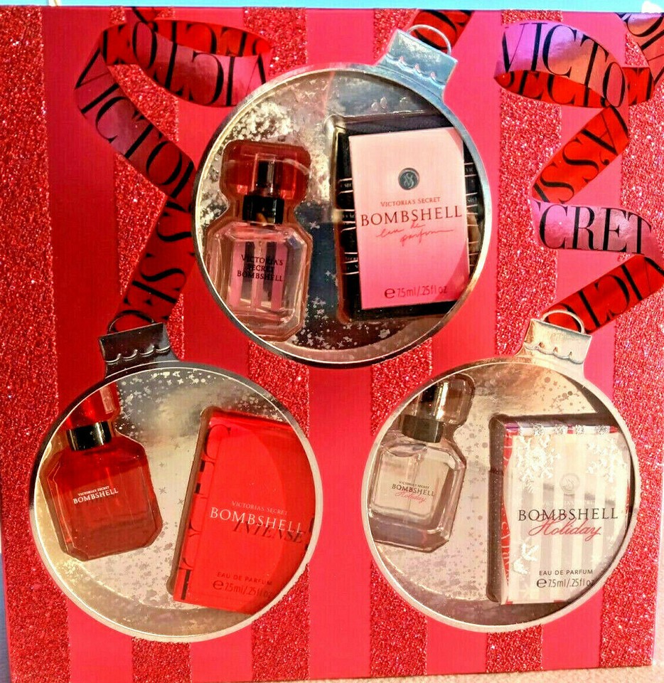 New Victoria's Secret Mini Eau de Parfum Holiday Gift Set Bomshell ...
