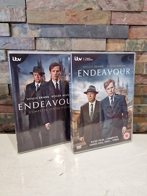 Endeavour - Series 1 2 3 4 DVD Set. UK. | eBay UK