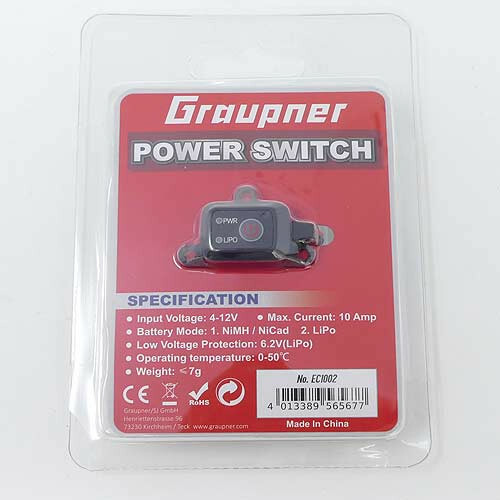Graupner Power Switch elektronischer Ein-Aus Schalter