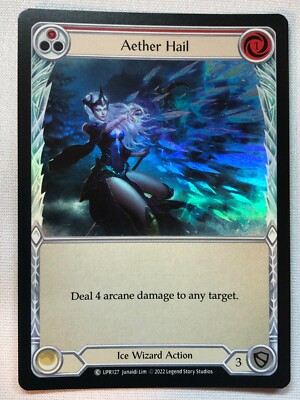 Flesh And Blood Uprising Aether Hail (Red) UPR127 Foil NM/M | eBay