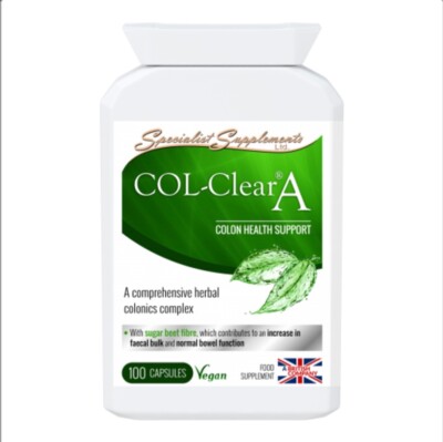 COL-Clear A Colon & Bowel Cleanse 100 caps UK Free Delivery | eBay
