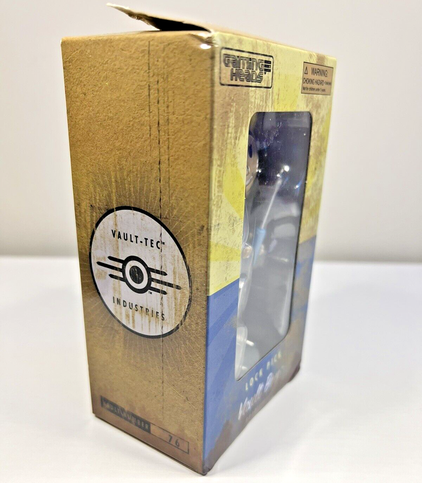 Fallout 76 Vault Boy Lock Bobblehead | eBay