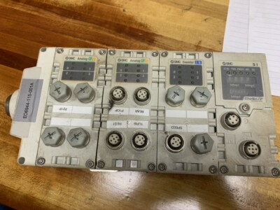 SMC EX600-DFB & EX600-SEN1 & EX600-AMB (2) DIGITAL INPUT OUTPUT MODULES ...