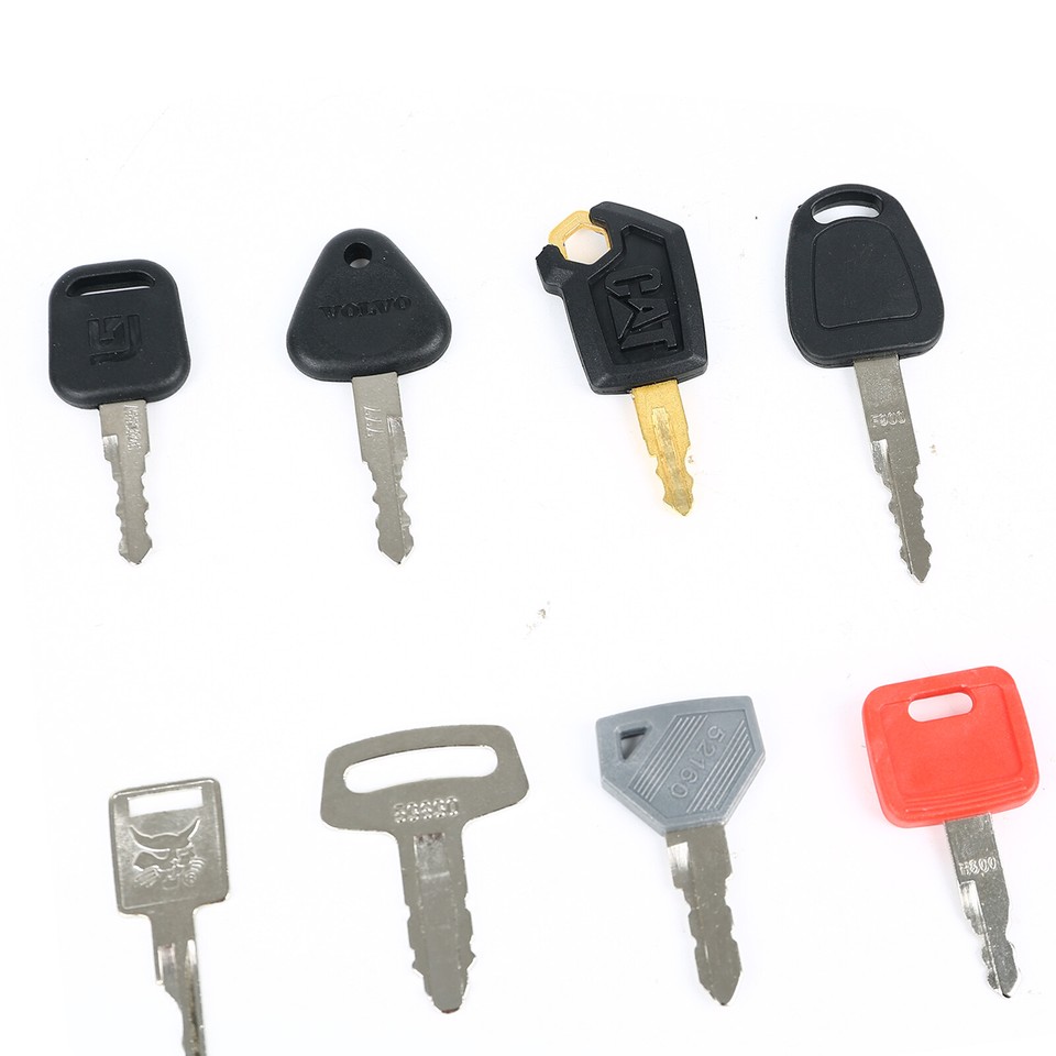 21Pcs Key Master Plant Set Excavator Digger Dumper Keys | eBay UK