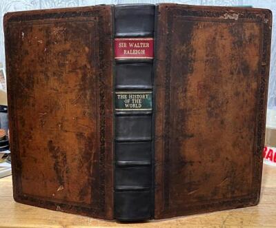 1677 Sir Walter Raleigh 'History Of The World' FINE BINDING & FOLDING ...