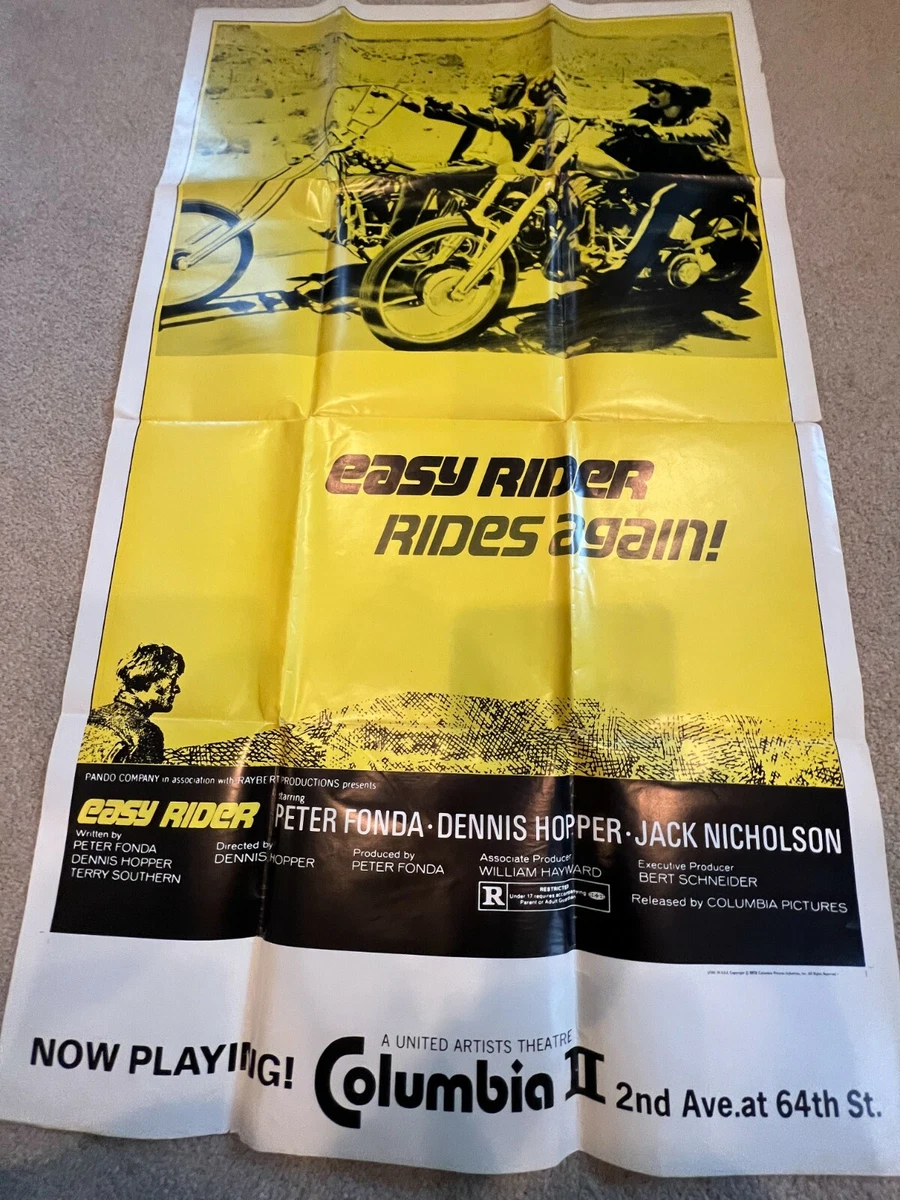 Easy Rider Original Movie Poster