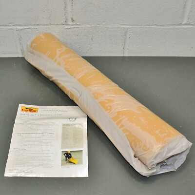 Condor Square Drain Seal 48FZ12, 24" x 24" x 3/8", Yellow, Polyurethane ...