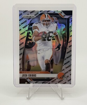 2024 Panini Prizm JOSH CRIBBS #72 PRESS PROOF Silver Browns RARE 🔥 | eBay